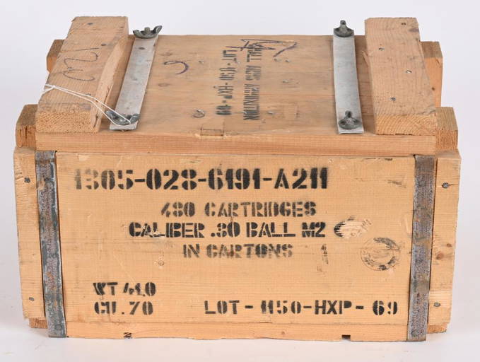CRATE OF 480 ROUNDS GREEK .30-06 M2 BALL - Sep 03, 2022 | Milestone ...