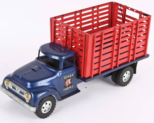 1957 TONKA FARMS HIGH RACK STAKE TRUCK - Sep 24, 2022 | Milestone ...
