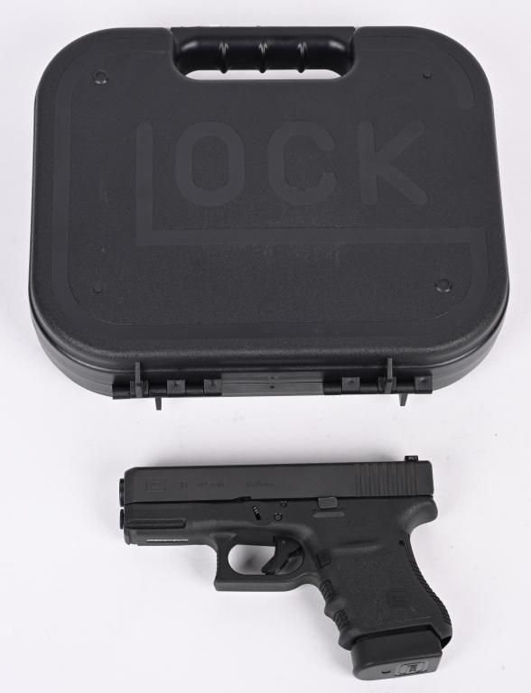 Glock Model 30 Semi Automatic Pistol With Case