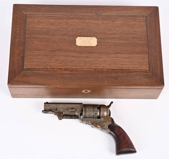 CASED COLT PATERSON REVOLVER WITH ACCESORIES - Oct 30, 2022 | Milestone ...