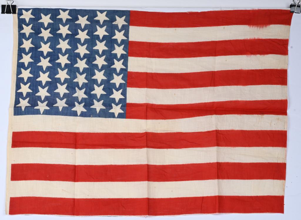 RARE SHORT LIVED 42 STAR AMERICAN FLAG CIRCA 1890 - Nov 19, 2022 ...