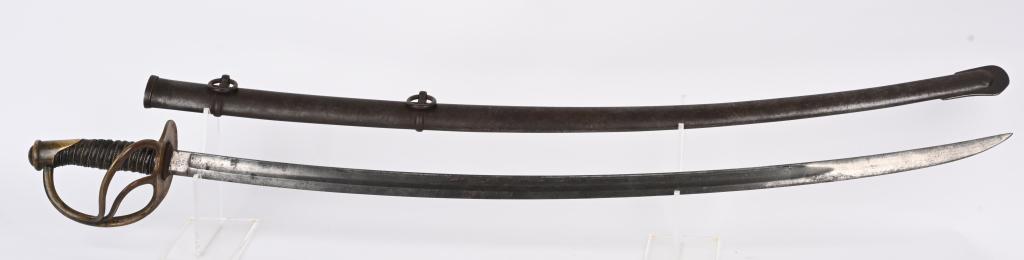 Civil War 1863 Dated C. Roby Cavalry Sword