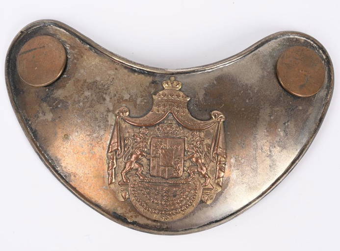 Wwi M1837 Imperial German Bavarian Gorget Ww1