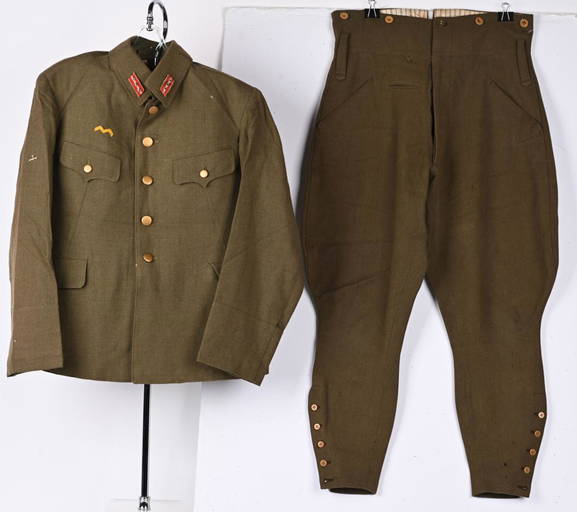 Wwii Japanese Army Captain's Officers Uniform Ww2