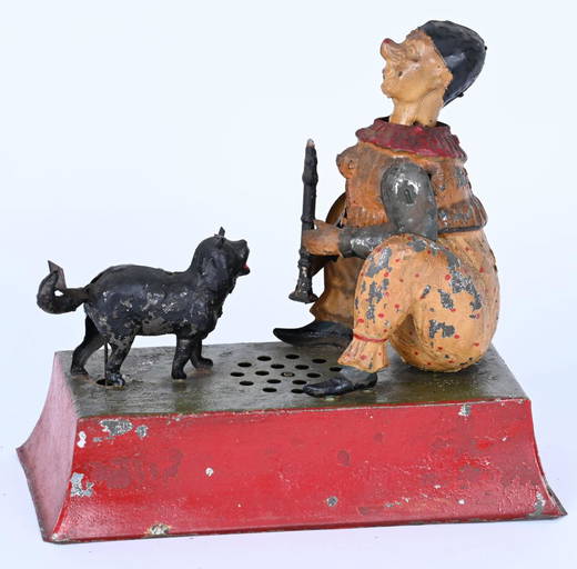 GUNTHERMANN HAND-PAINTED WINDUP CLOWN & CAT (#0245) on Dec 10, 2022 ...