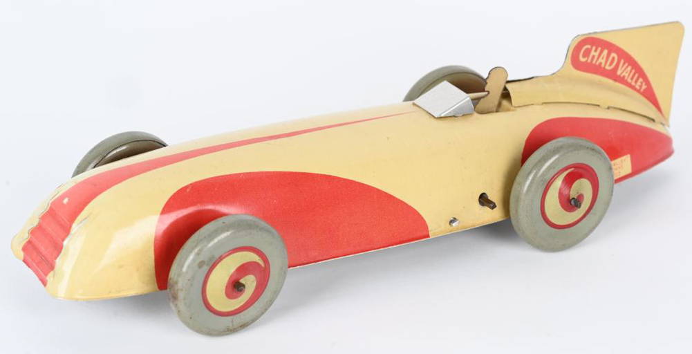 CHAD VALLEY TIN WINDUP LAND SPEED RACER (#0147) on Jan 07, 2023 ...