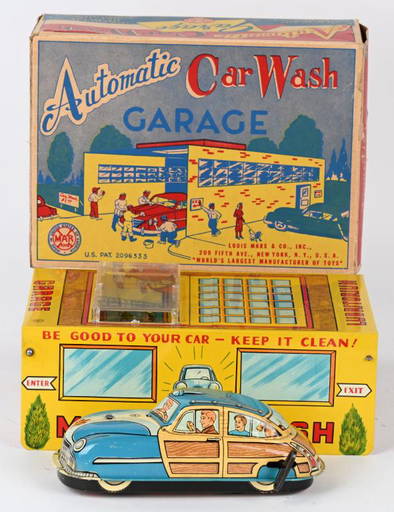 MARX AUTOMATIC CAR WASH & CAR w/ BOX (#0231) on Jan 07, 2023 ...