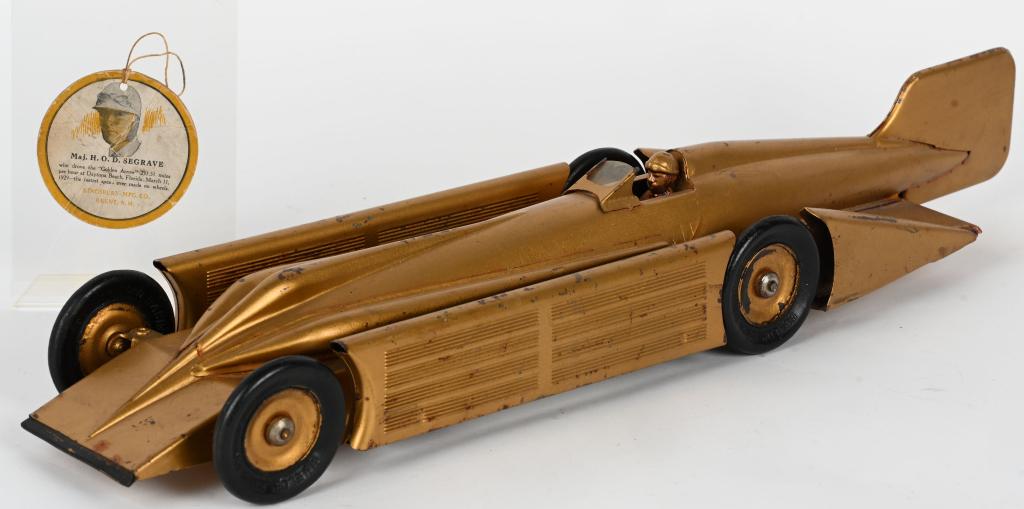 KINGSBURY WINDUP GOLDEN ARROW RACER (#0287) on Jan 07, 2023 | Milestone ...