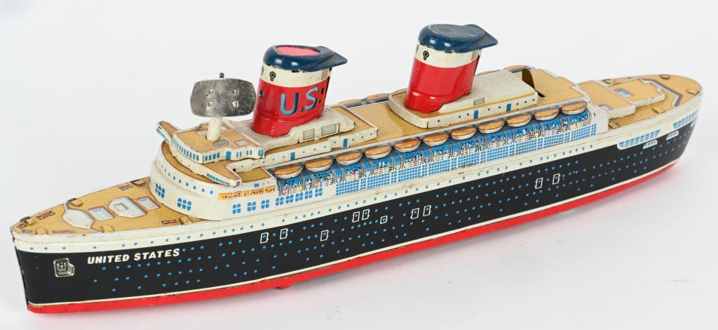 LINEMAR TIN WINDUP UNITED STATES OCEANLINER (#0336) on Jan 07, 2023 ...