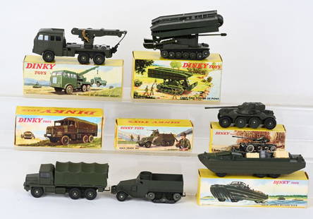12 Dinky Military Vehicles