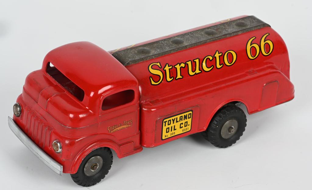 Structo Windup 66 Oil Tank Truck