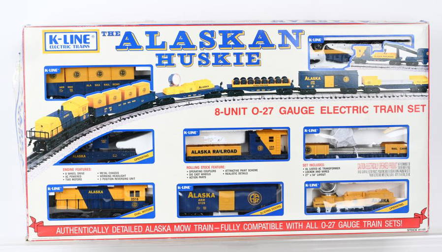 K-LINE #1106 ALASKAN HUSKIE TRAIN SET (#0679) on Jan 07, 2023 ...