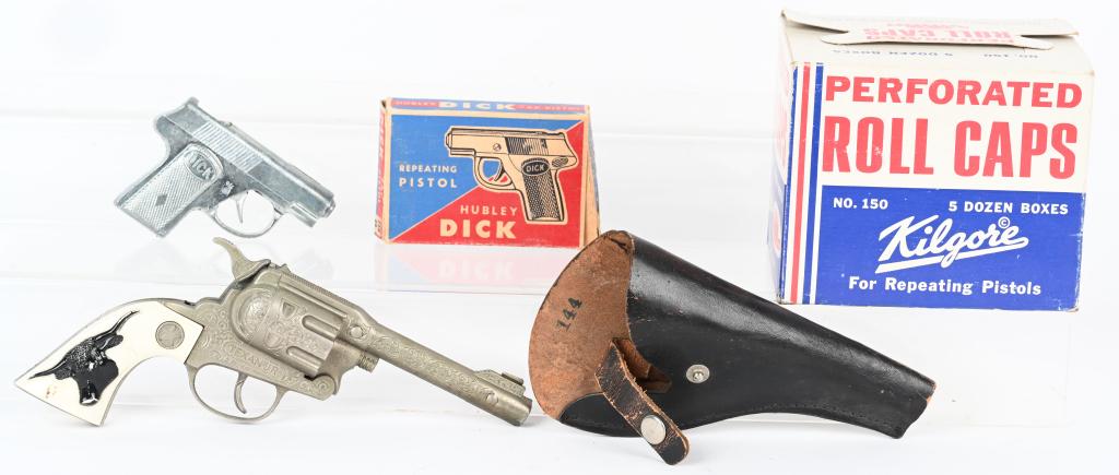 HUBLEY CAP GUNS & KILGORE ROLL CAPS CASE (#0729) on Jan 07, 2023 ...