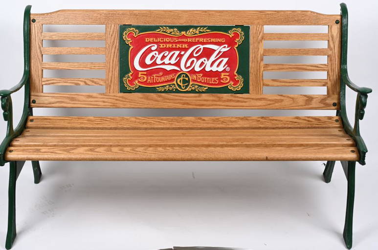 Coca Cola Park Bench