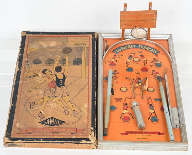 SAMUD LE BASKET FRANCAIS BASKETBALL GAME w/ BOX (#0525) on Feb 11, 2023 ...