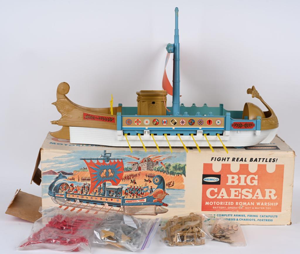 REMCO BIG CAESAR ROMAN WARSHIP w/ BOX - Feb 18, 2023 | Milestone ...