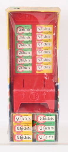 Hasbro Chiclets Gum Dispenser Bank W/ Box