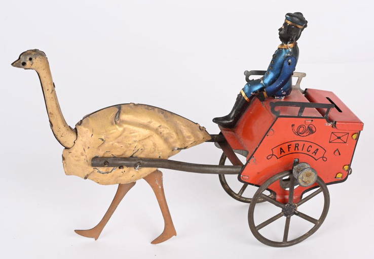 Lehmann Flywheel Africa Ostrich Cart