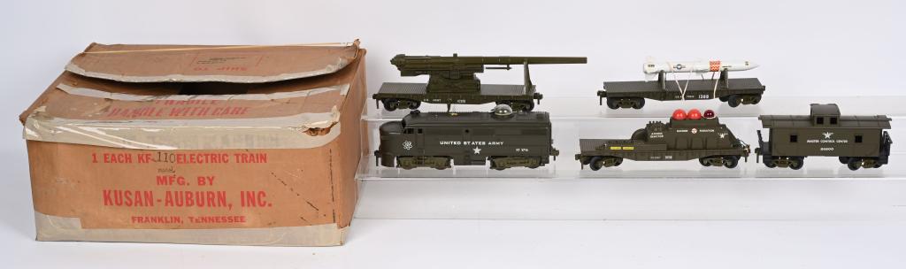 Kusan Auburn Atomic Train Set W/ Box