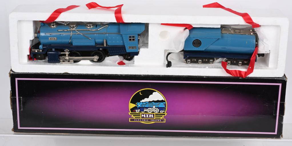MTH BLUE COMET 263E STEAM LOCOMOTIVE w/ BOX (#0621) on Feb 18, 2023 ...