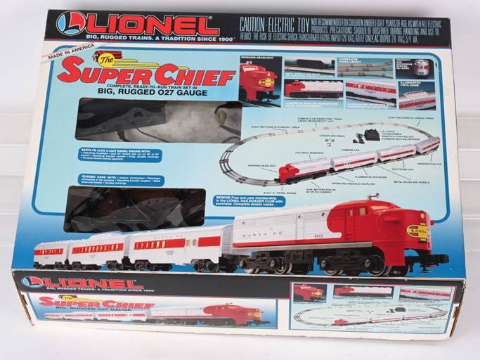 Lionel 6 11739 Super Chief Train Set W/ Box