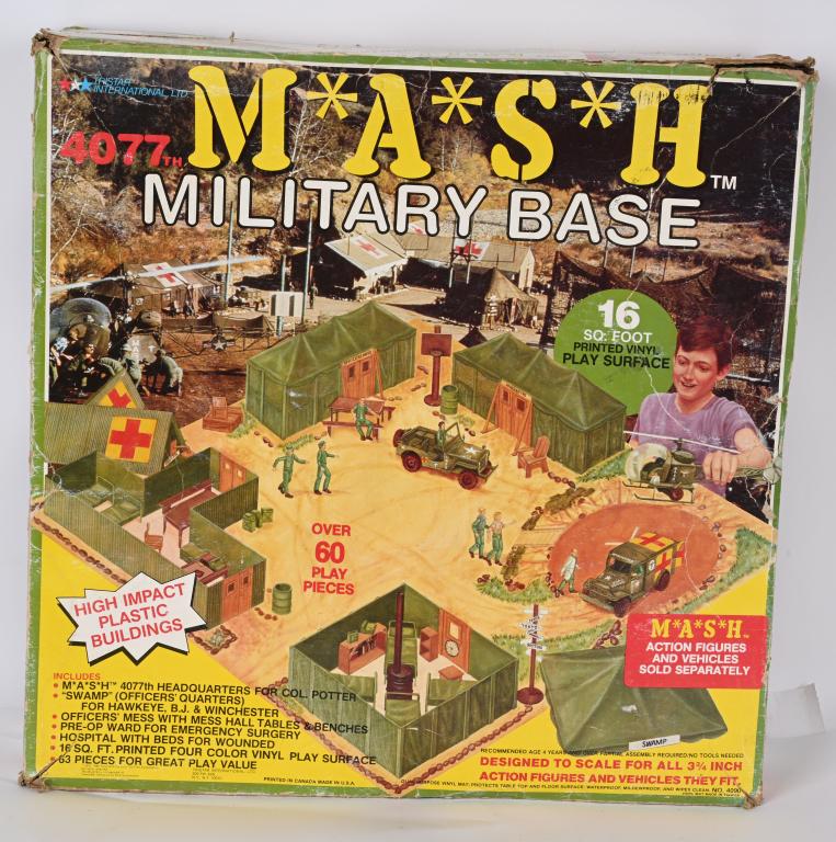 Mash Military Base Play Set W/ Box