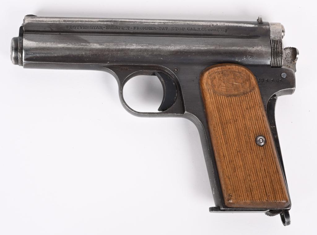 Hungarian Feg Frommer Stop Semi Auto Pistol
