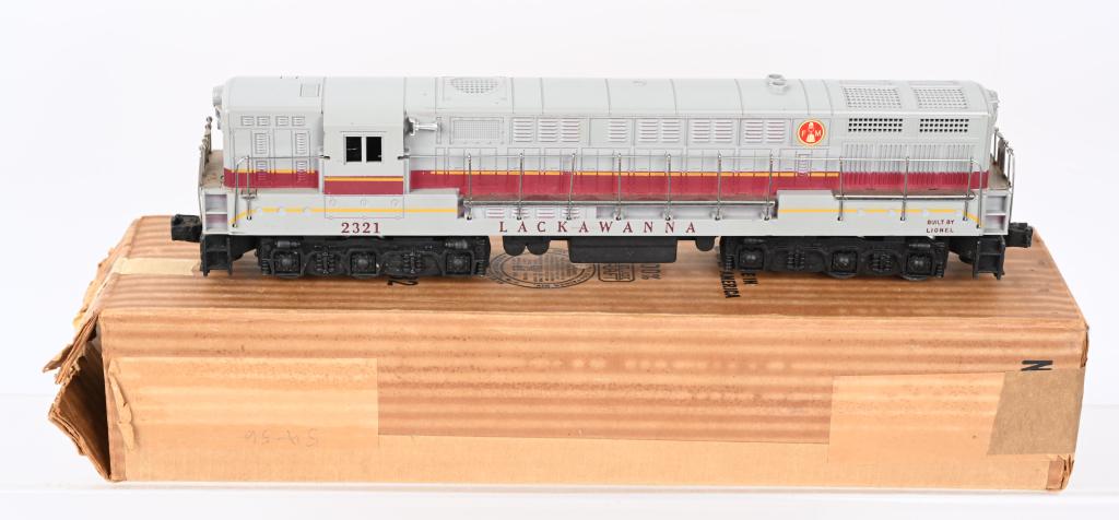 Lionel 2321 Lackawanna Fm Train Master Diesel Wbox