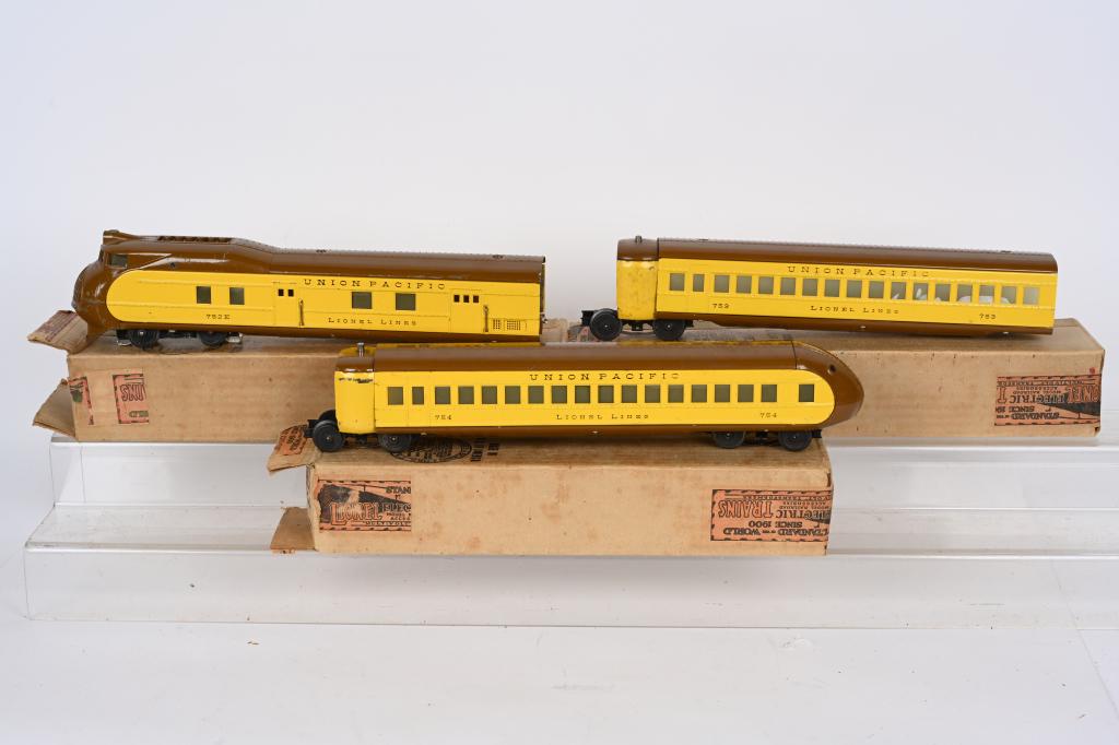 Lionel #752e Union Pacific Streamliner Set