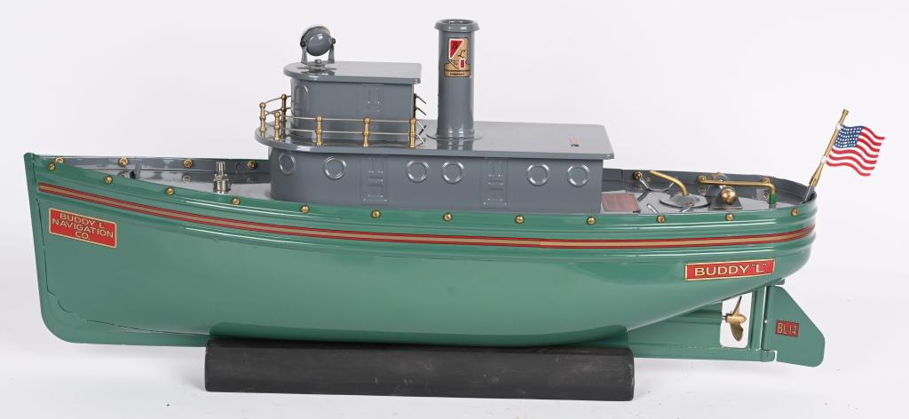 T Reproductions Buddy L Navigation Tug Boat