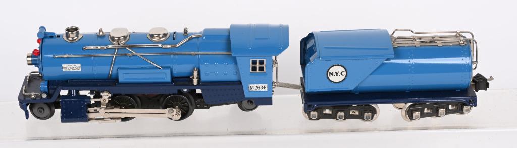 Mth #263e O Ga. Blue Comet Locomotive & Tender Auction