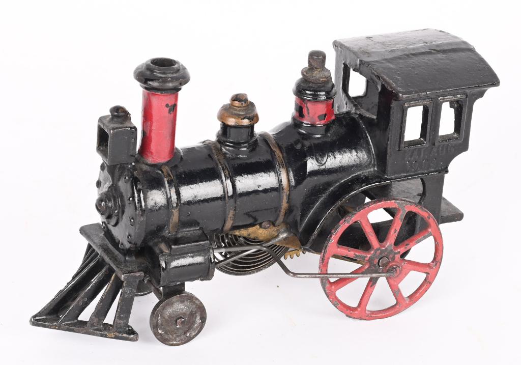Wilkins Cast Iron Clockwork Locomotive Auction