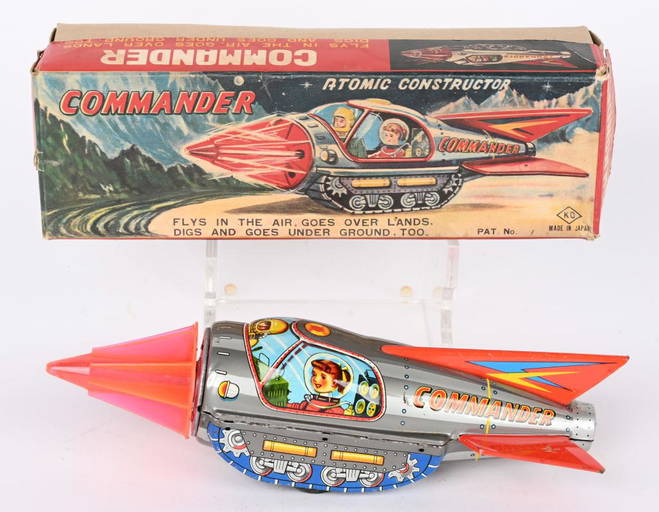 Japan Ko Atomic Constructor Commander W/ Box