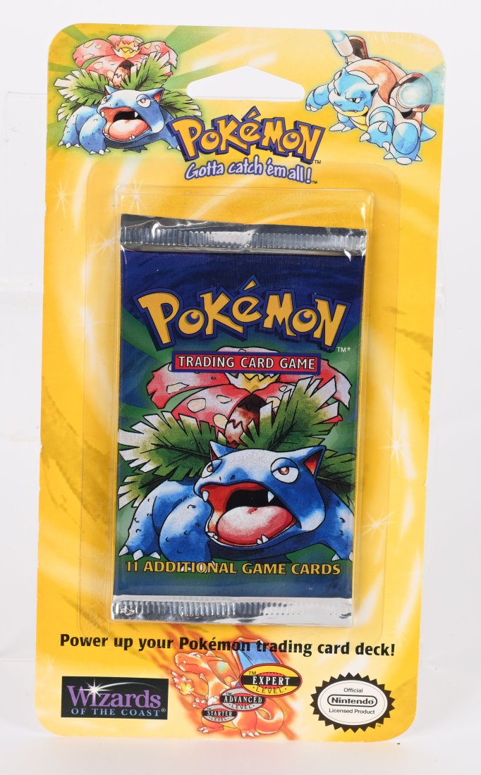 1999 Pokemon Base Set Venusaur Blister Pack Moc Auction