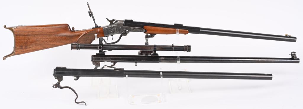 Maynard Model 1882 Rifle W / A 5 Scope 3 Bbls