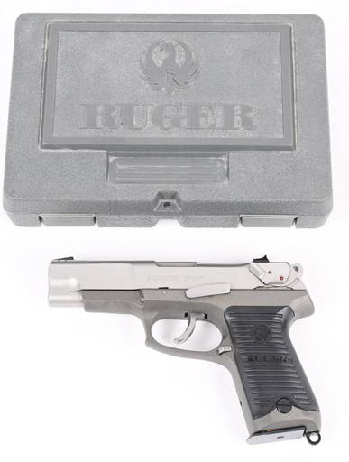 Ruger P89 Semi Auto Pistol With Case