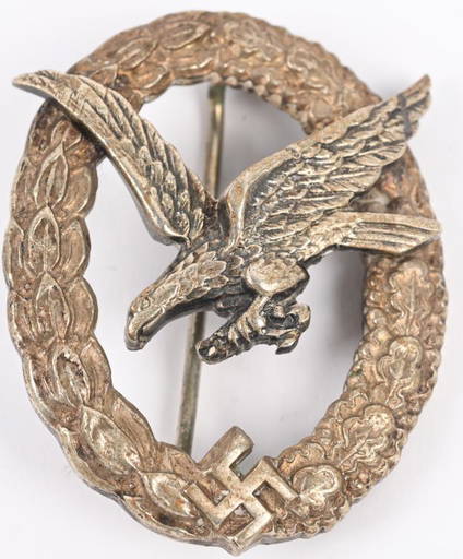 Wwii Nazi German Luftwaffe Radio Operator Badge