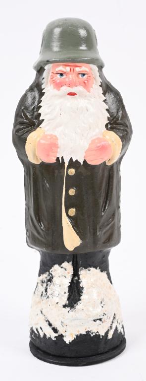 Wwii Nazi German Wehrmacht Santa Candy Container Auction