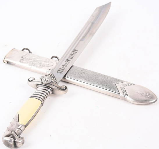 Wwii Nazi German Rad Leaders Dagger By Eickhorn