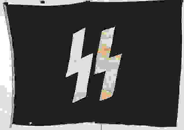 Wwii Nazi German Ss Flag Or Banner Ww2 Auction