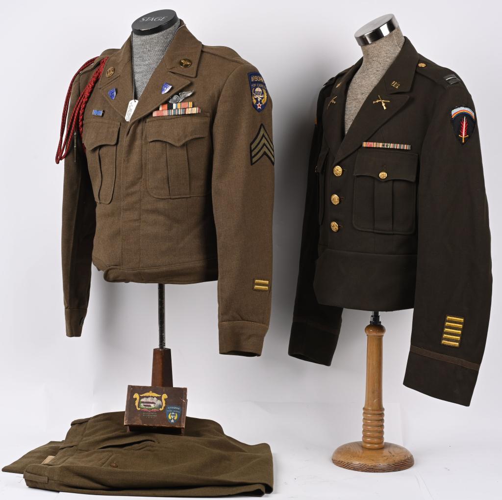 Wwii Us Army Uniform Lot Airborne Troop Carrier