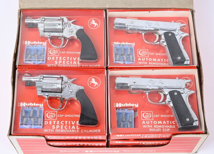 Factory Case Of 12 Hubley Cap Guns Mib