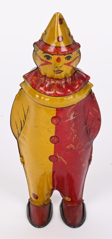 Lindstrom Tin Windup Johnny The Clown Auction