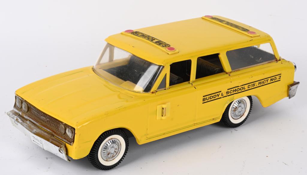 Buddy L School Bus Station Wagon Auction