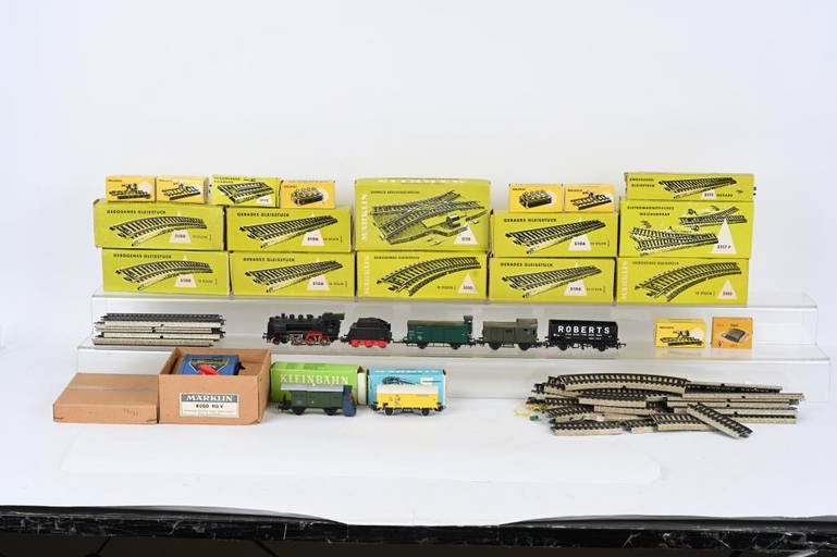 Marklin Ho Trains, Track, & More