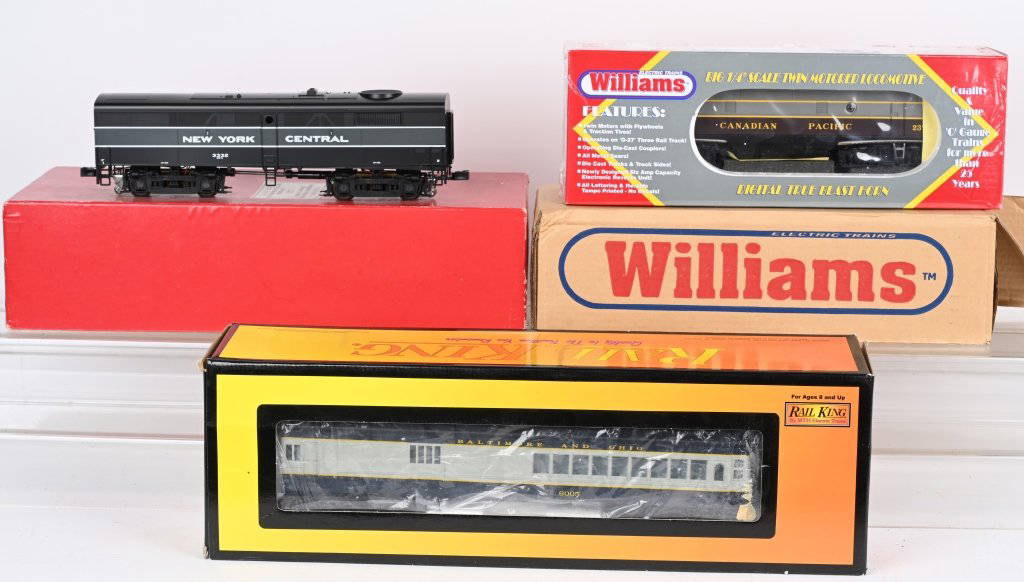 Model Train Items Auction