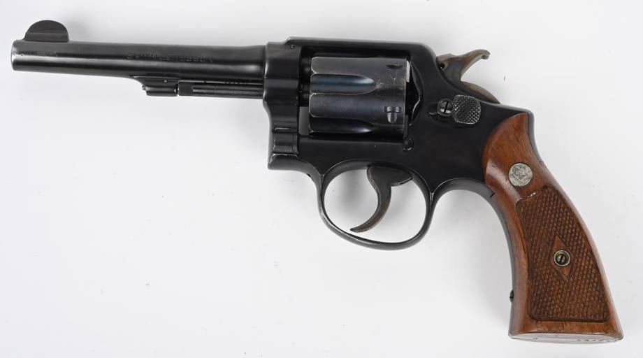 Post War Smith & Wesson Pre Model 10 Revolver