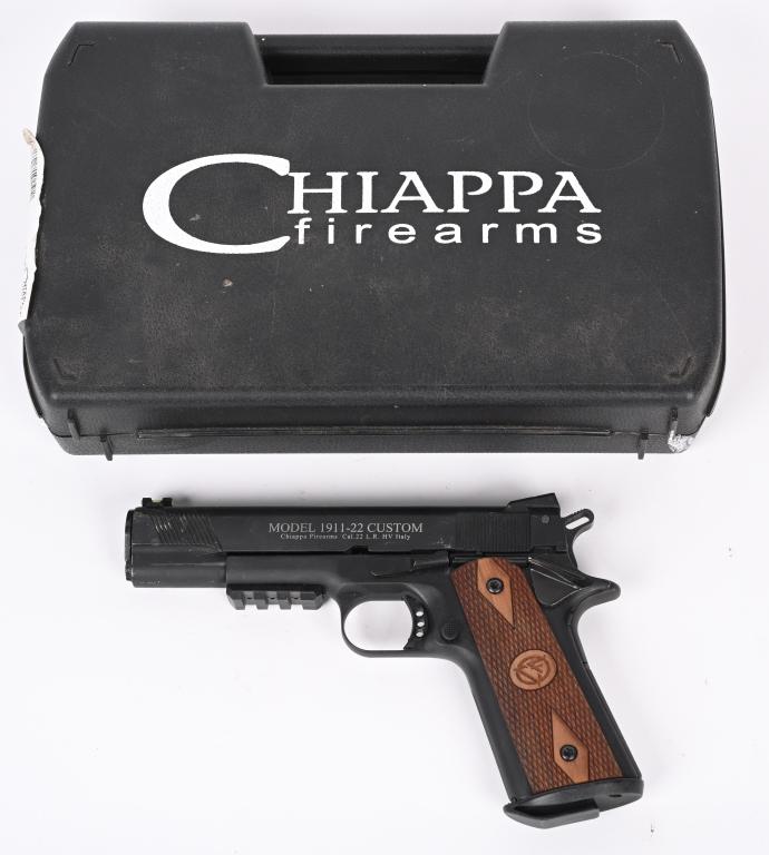 Chiappa Model 1911-22 Custom Semi Auto Pistol Auction