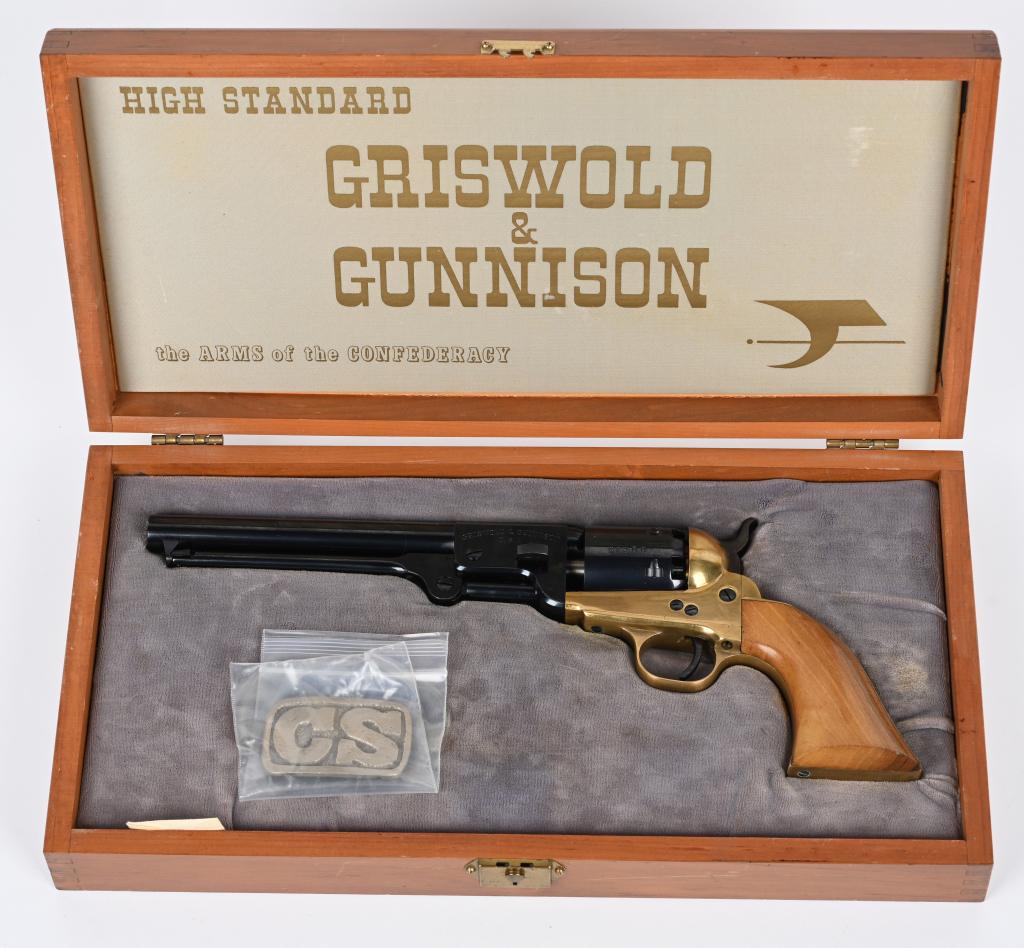 Cased High Standard Griswold & Gunnison Auction