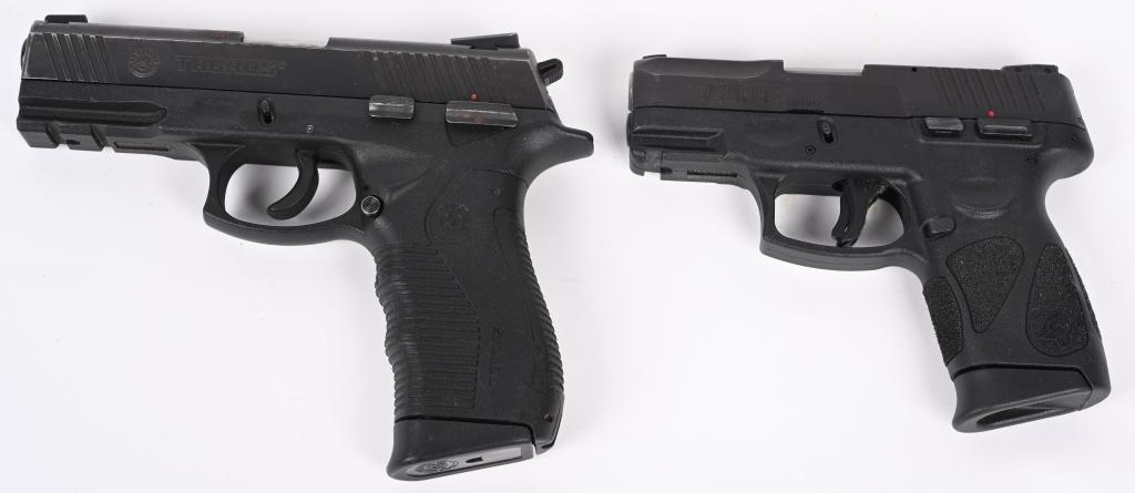 Lot Of 2: Taurus Semi Auto Pistols Auction